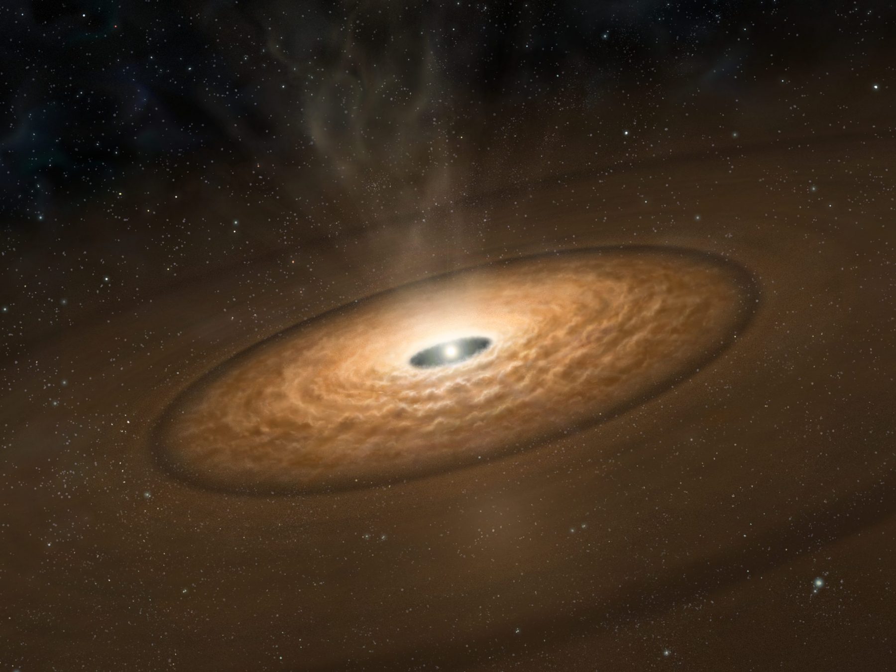 News - Model-Independent Method to Weigh Protoplanetary Disks - ALMA